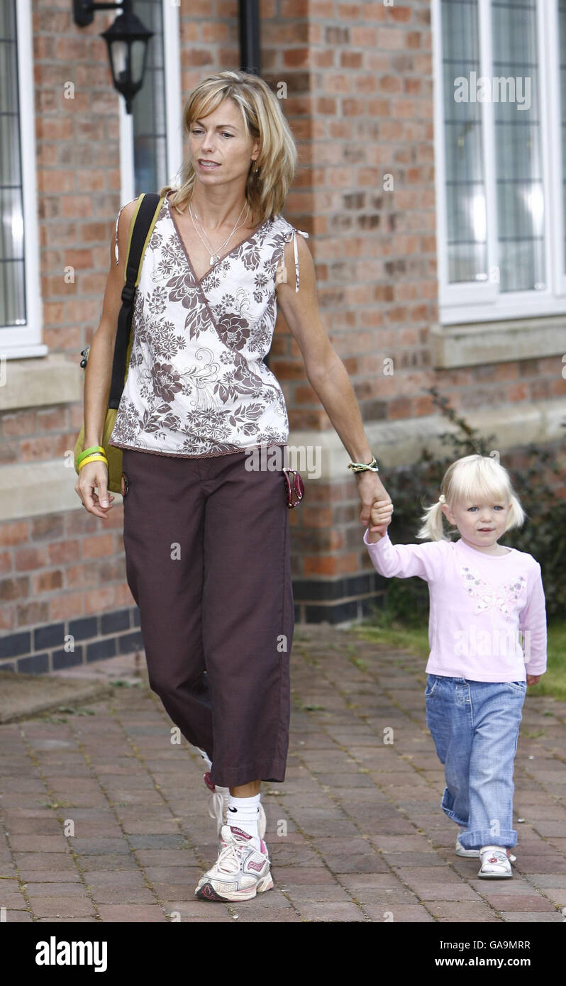 Kate McCann, mother of missing four-year-old Madeleine, leaves her ...