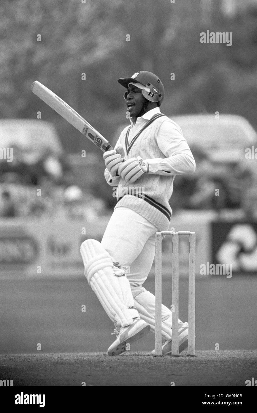 Cricket - Desmond Haynes Stock Photo - Alamy