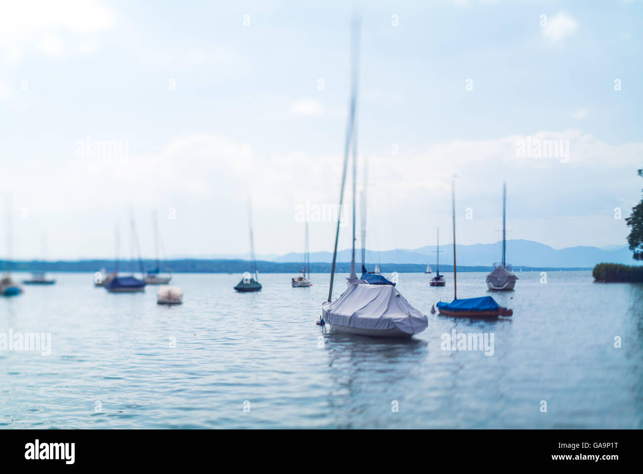 Small yellow sailing boat hi-res stock photography and images - Alamy