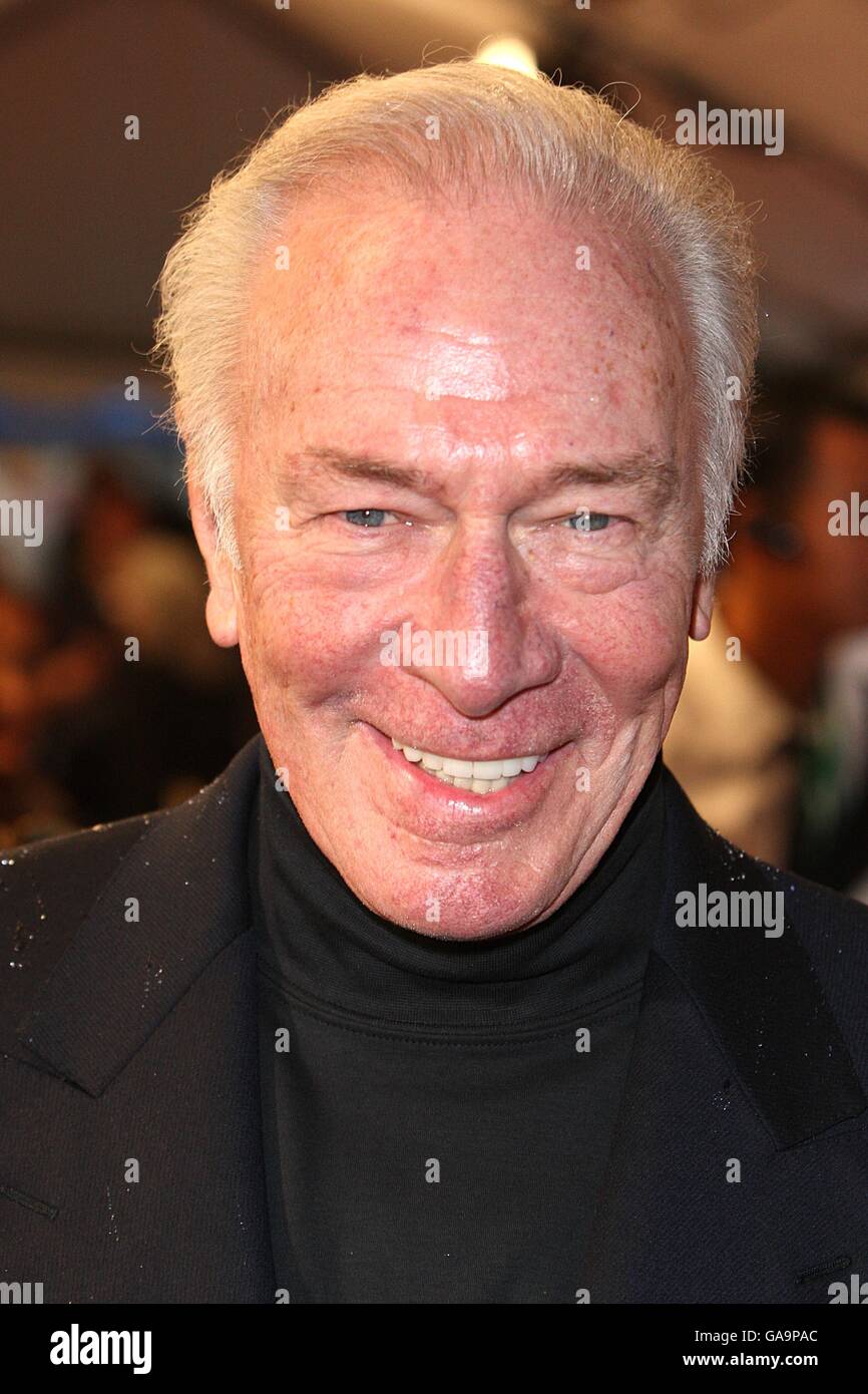 Christopher Plummer attends The 32nd Annual Toronto International Film ...