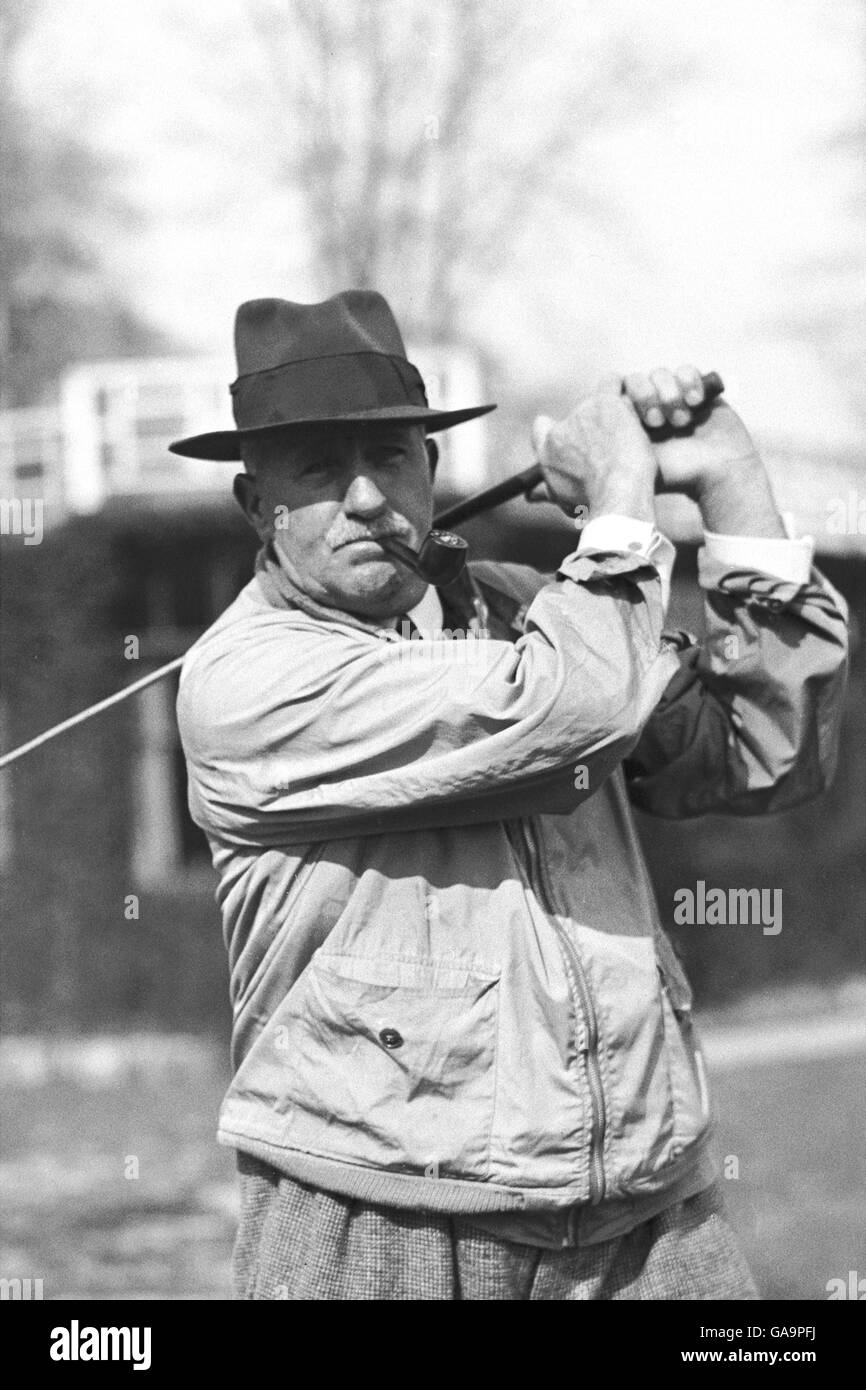 Ted ray golf Black and White Stock Photos & Images - Alamy