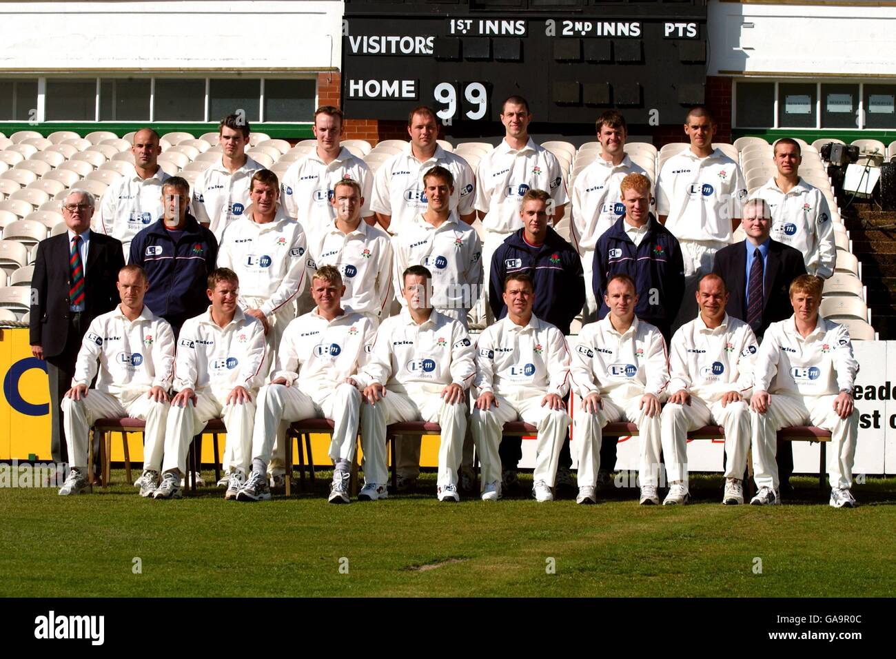 Cricket - Lancashire CCC Photocall. Lancashire CCC team group Stock ...