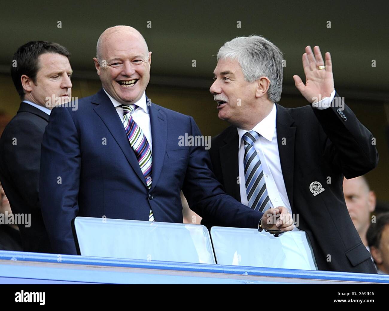 Chelsea chief executive peter blackburn rovers chairman john williams ...