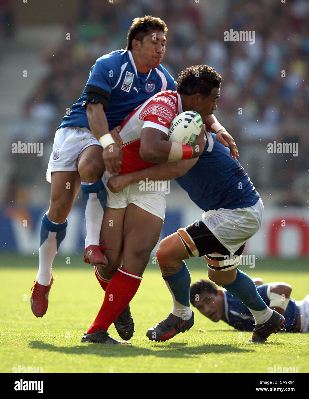 Rugby Union - IRB Rugby World Cup 2007 - Pool D - Samoa v Tonga - Stade ...