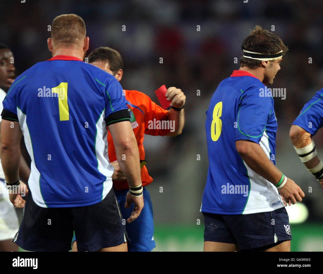 Rugby Union - IRB Rugby World Cup 2007 - Pool D - France v Namibia - Le ...