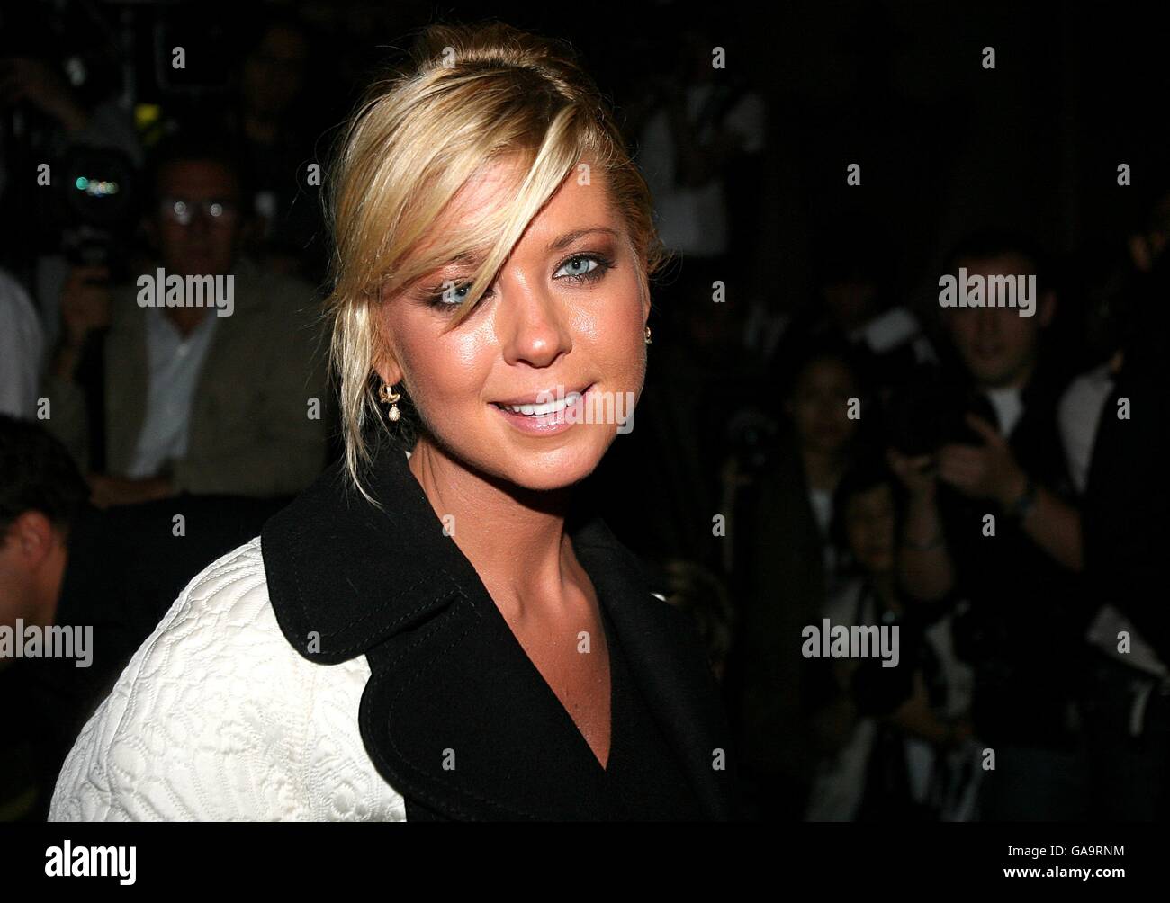 London Fashion Week - Julien Macdonald Show. Tara Reid arrives for the ...