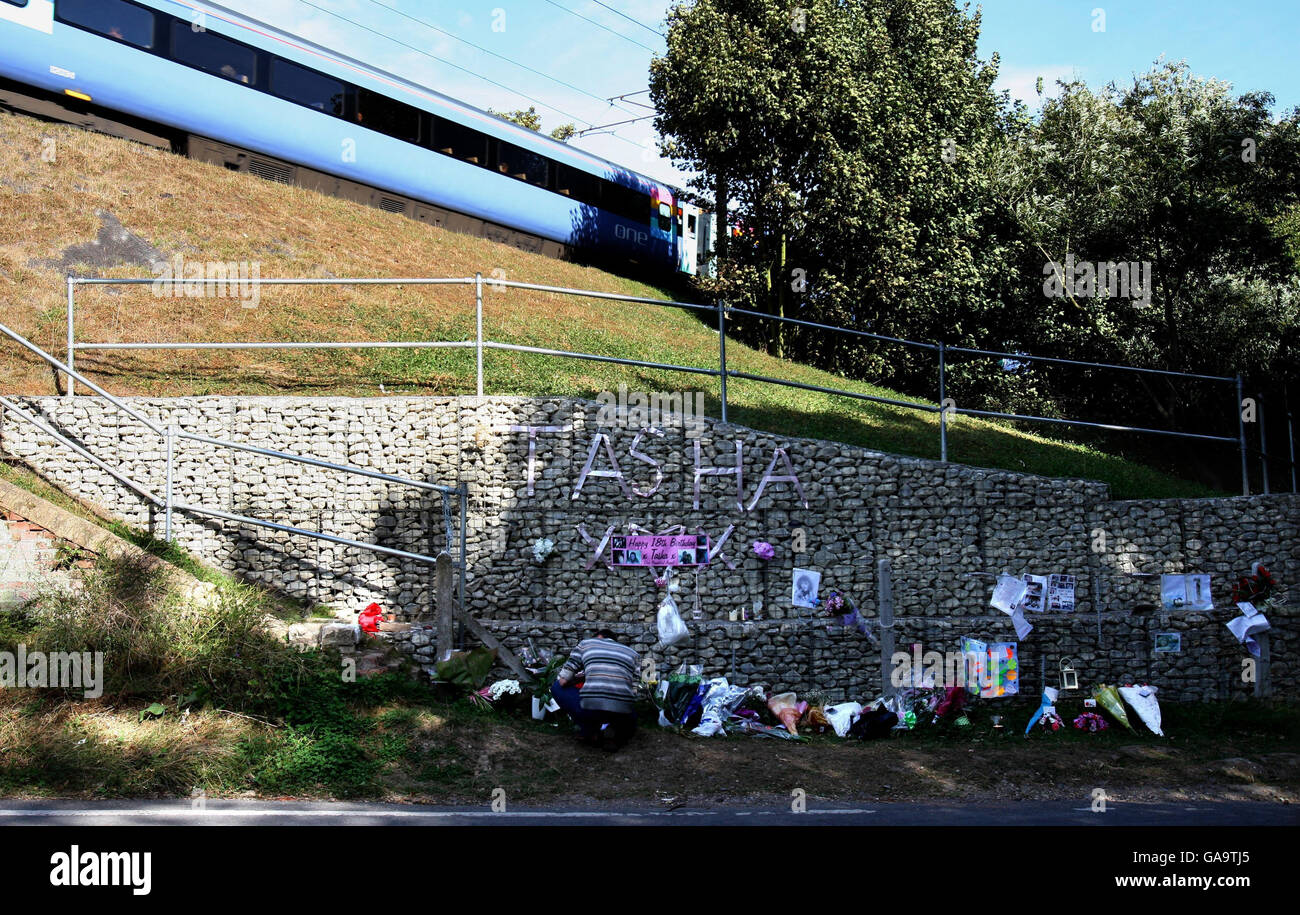 Tributes left by wellwishers following the death of mother and daughter ...