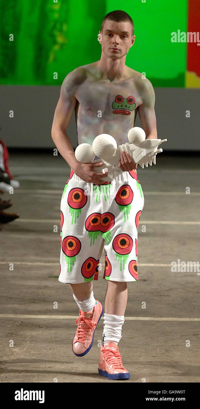 London Fashion Week - MAN Show Stock Photo - Alamy