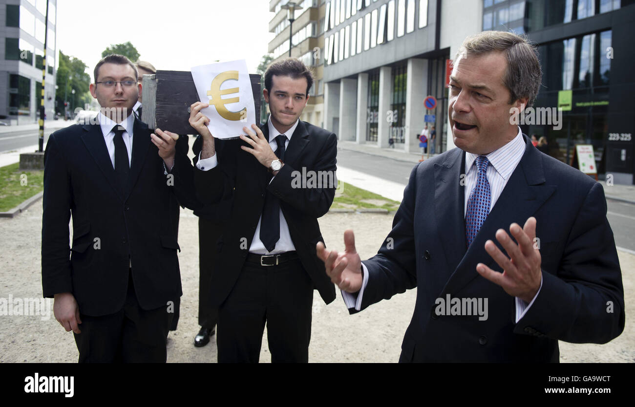 Mep Nigel Farage Hi Res Stock Photography And Images Alamy