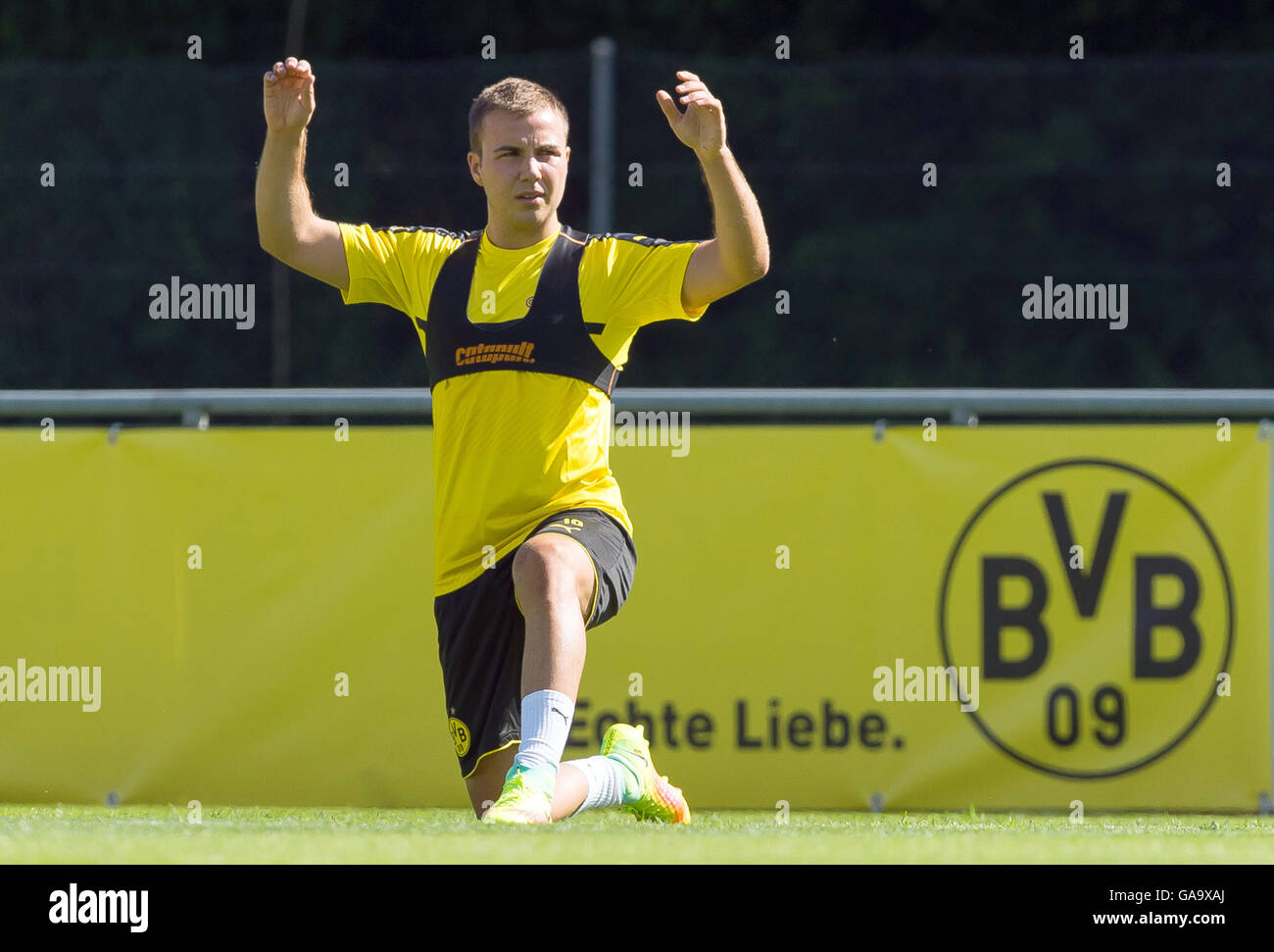 Bad Ragaz, Switzerland. 4th Aug, 2016. Dortmund's Mario Goetze in ...