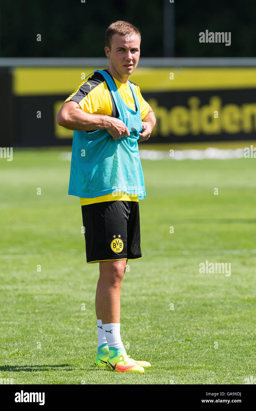 Bad Ragaz, Switzerland. 4th Aug, 2016. Dortmund's Mario Goetze in ...