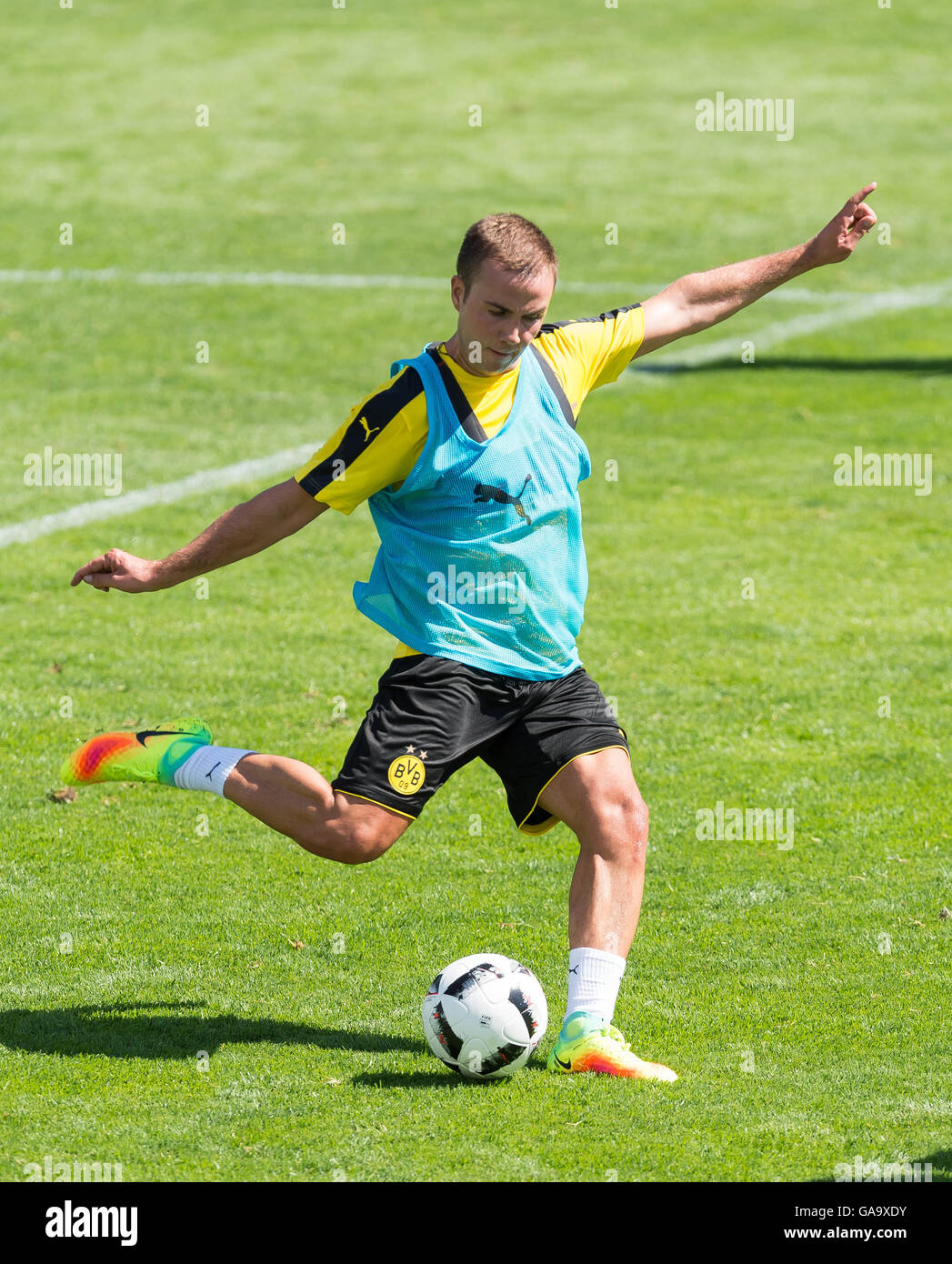 Bad Ragaz, Switzerland. 4th Aug, 2016. Dortmund's Mario Goetze in ...