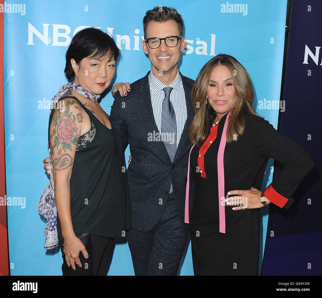 BEVERLY HILLS, CA - AUGUST 3: Margaret Cho, Brad Goreski and Melissa ...
