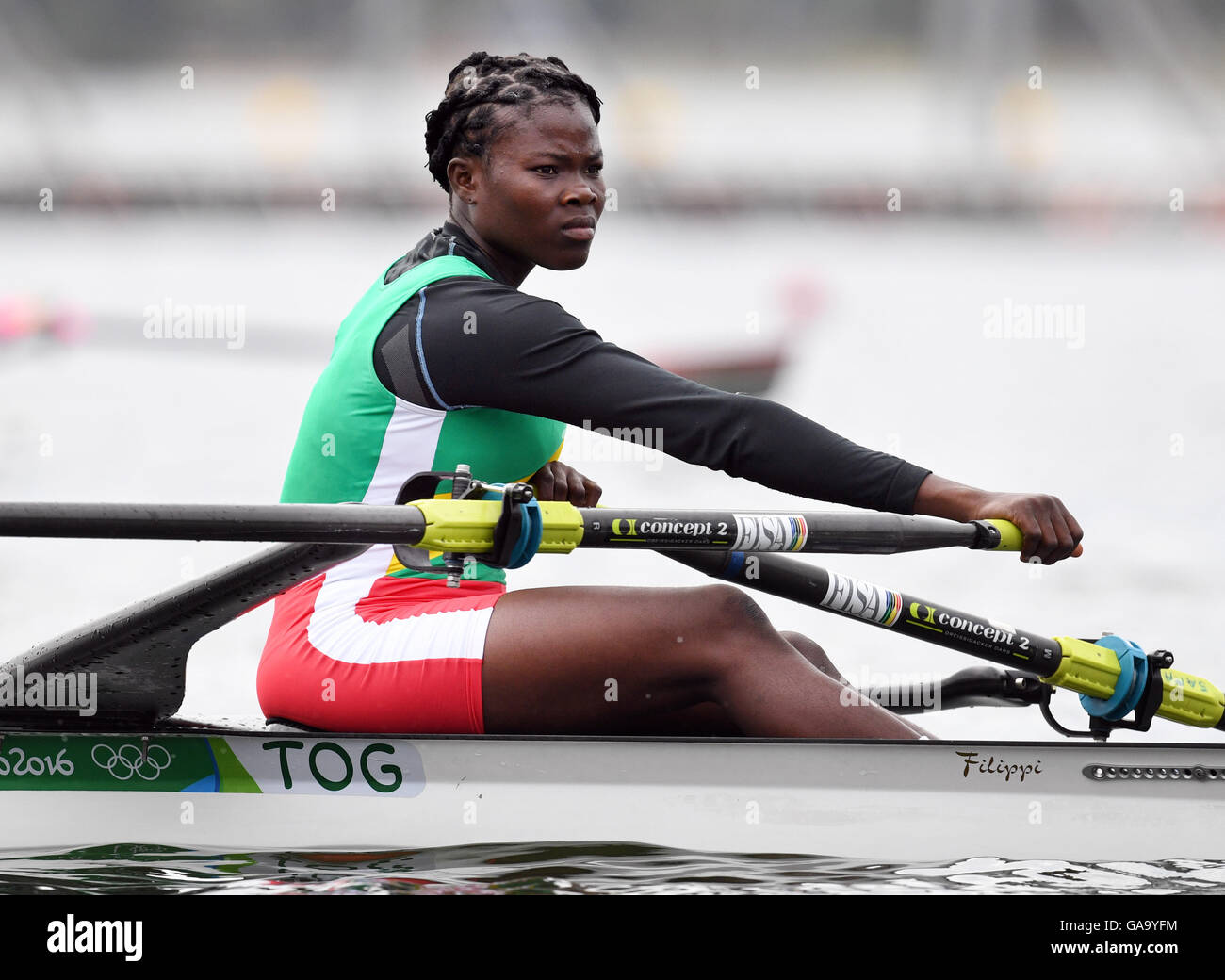 Rio de Janeiro, Brazil. 4th Aug, 2016. Akossiwa Claire Ayivon of Togo ...