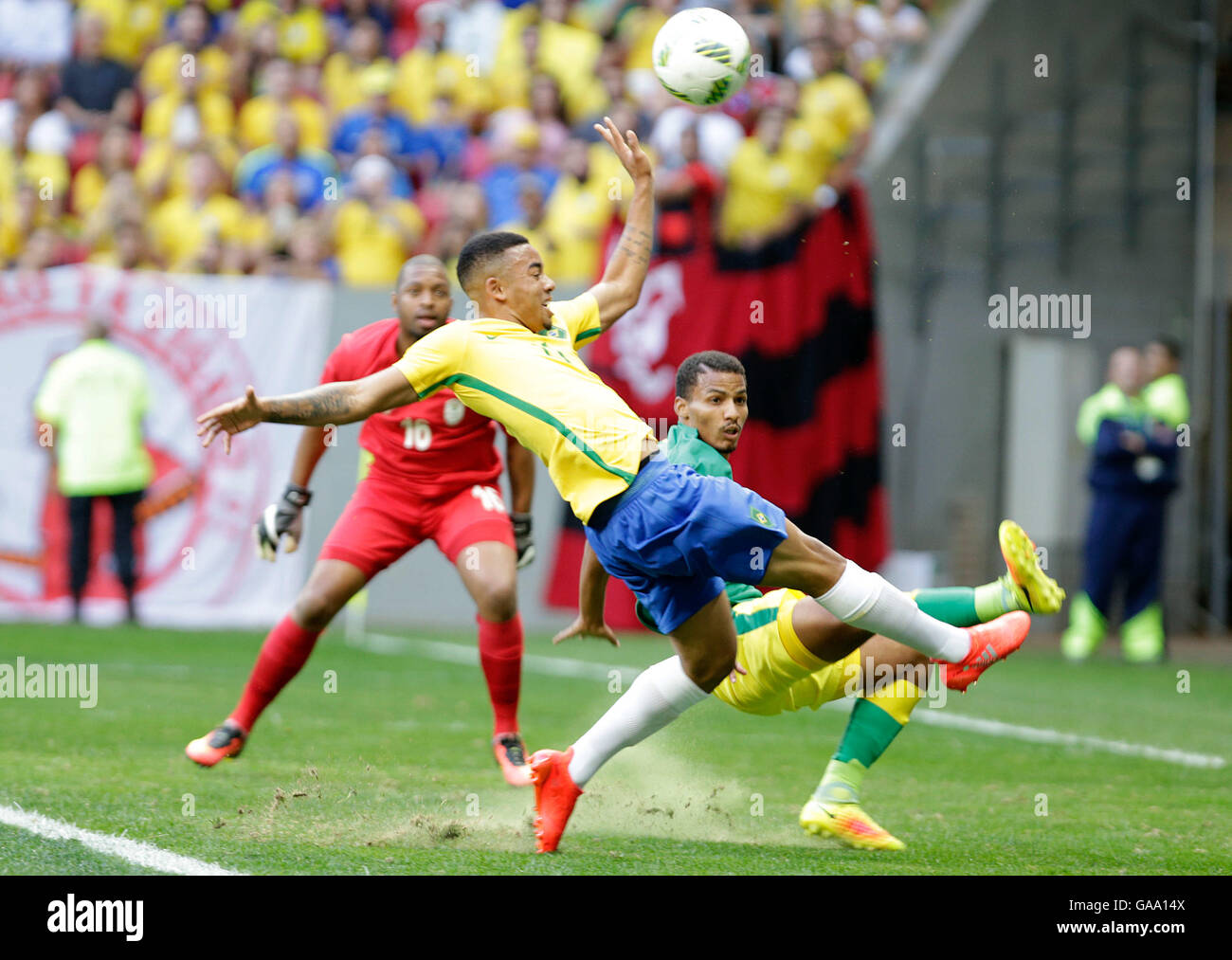 BRASÍLIA, DF - 04.08.2016: OLYMPICS 2016 FOOTBALL BRASILIA - Gabriel ...