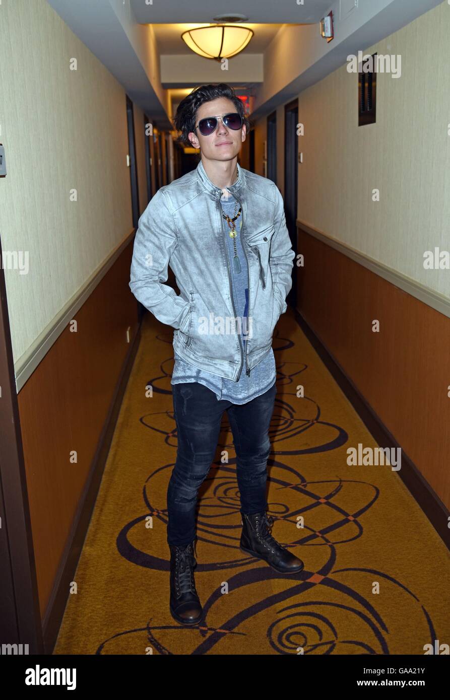 New York, NY, USA. 4th Aug, 2016. Matt Rey out and about for Celebrity ...