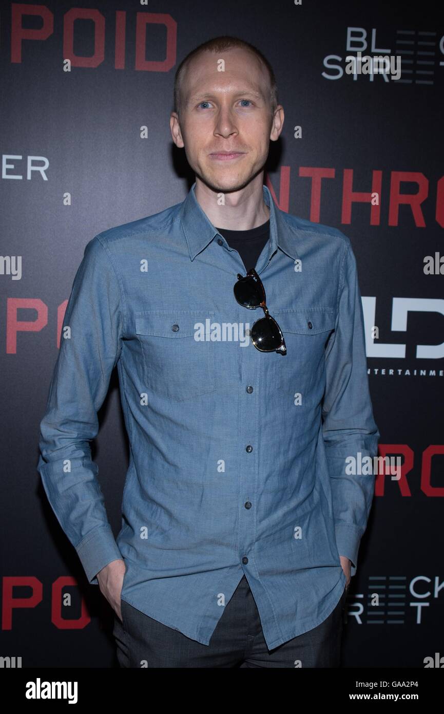 New York, NY, USA. 4th Aug, 2016. Jason Mann at arrivals for ANTHROPOID ...