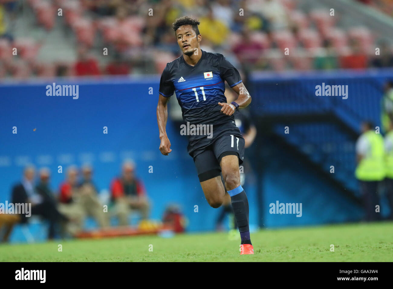 Manaus, Brazil. 4th Aug, 2016. Musashi Suzuki (JPN) Football/Soccer ...