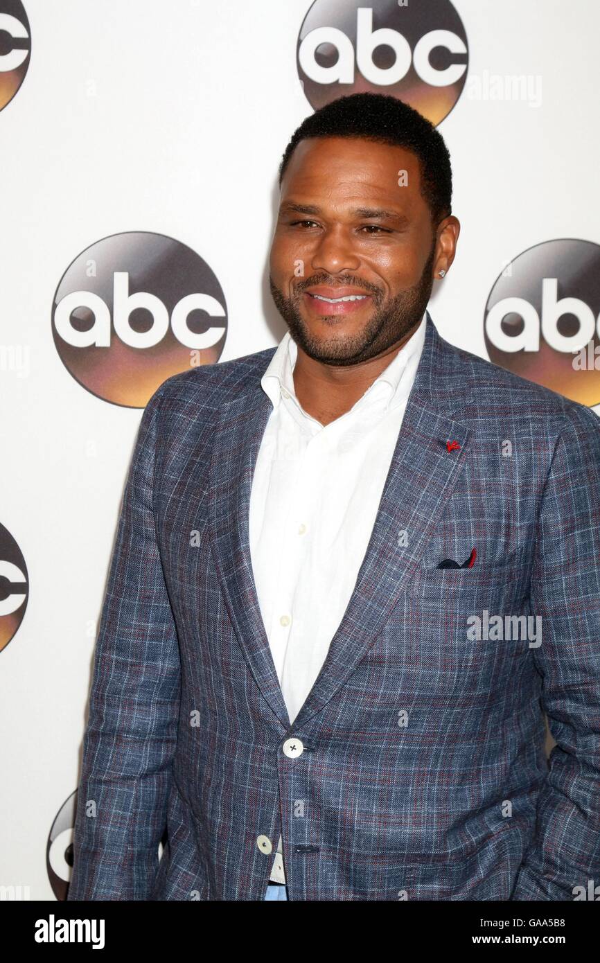 Anthony Anderson at arrivals for Disney ABC Television Group Hosts TCA ...