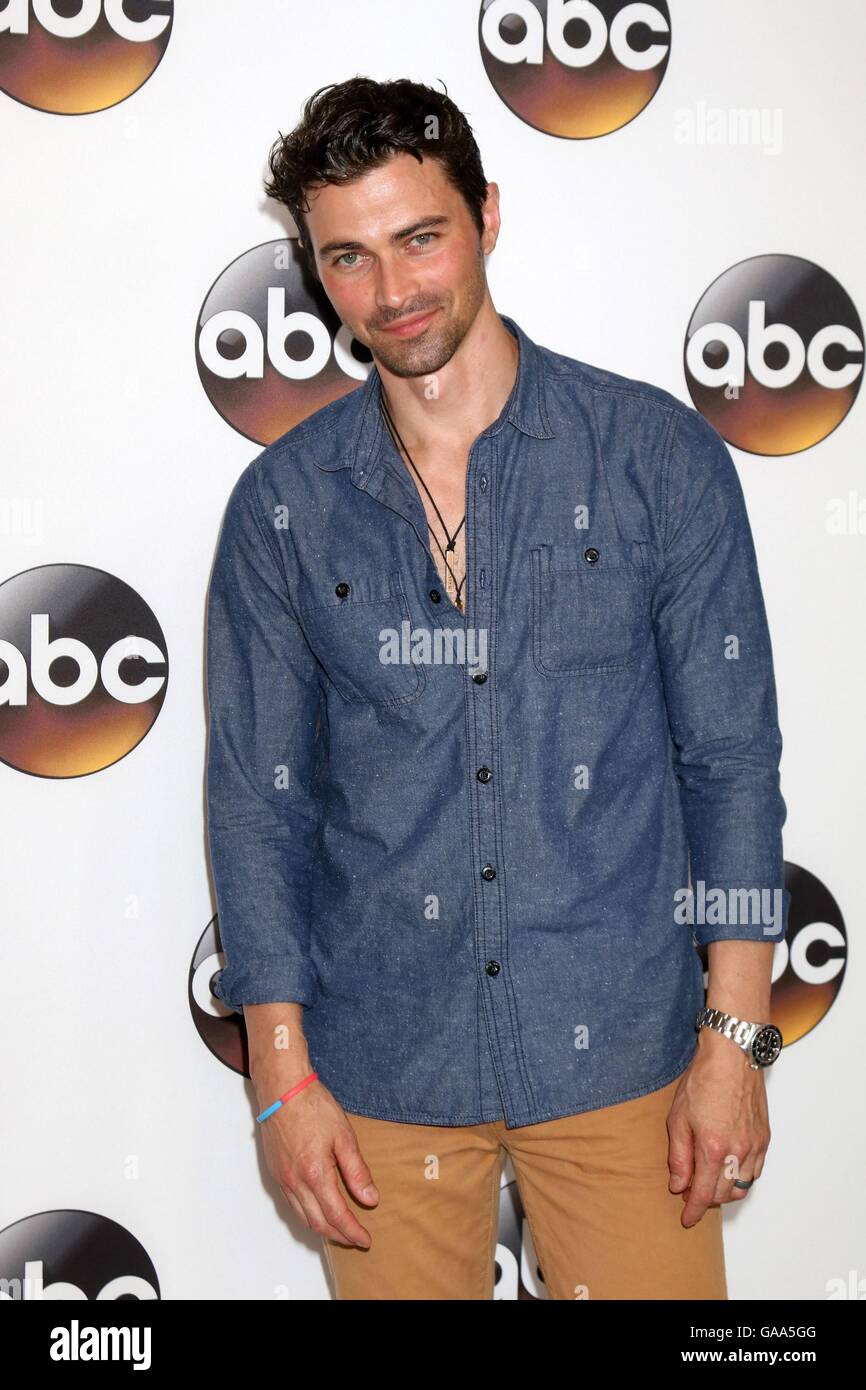 Beverly Hills, CA. 4th Aug, 2016. Matt Cohen at arrivals for Disney ABC ...