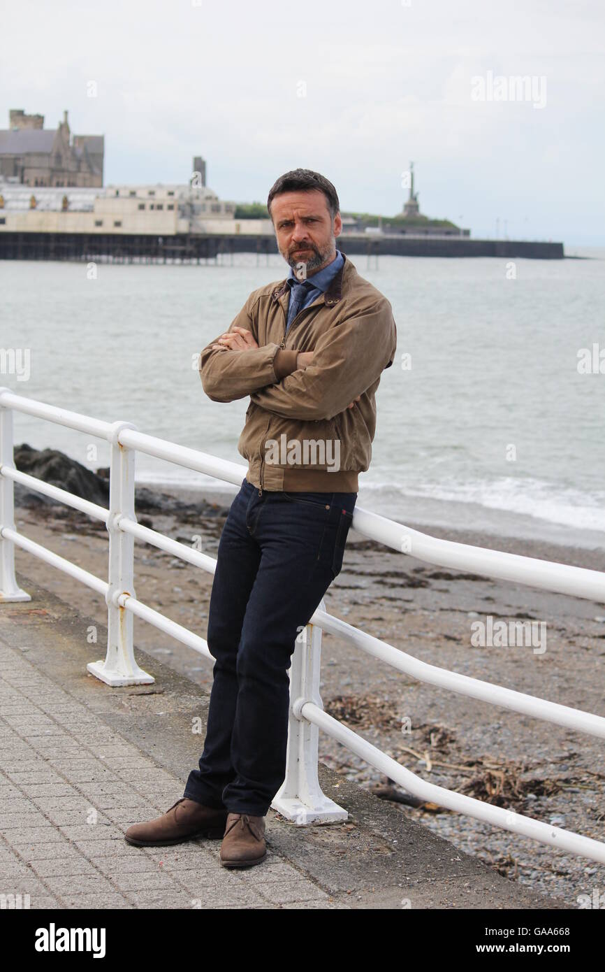 Aberystwyth, Wales, UK. 5th August, 2016. Actor Richard Harrington star ...