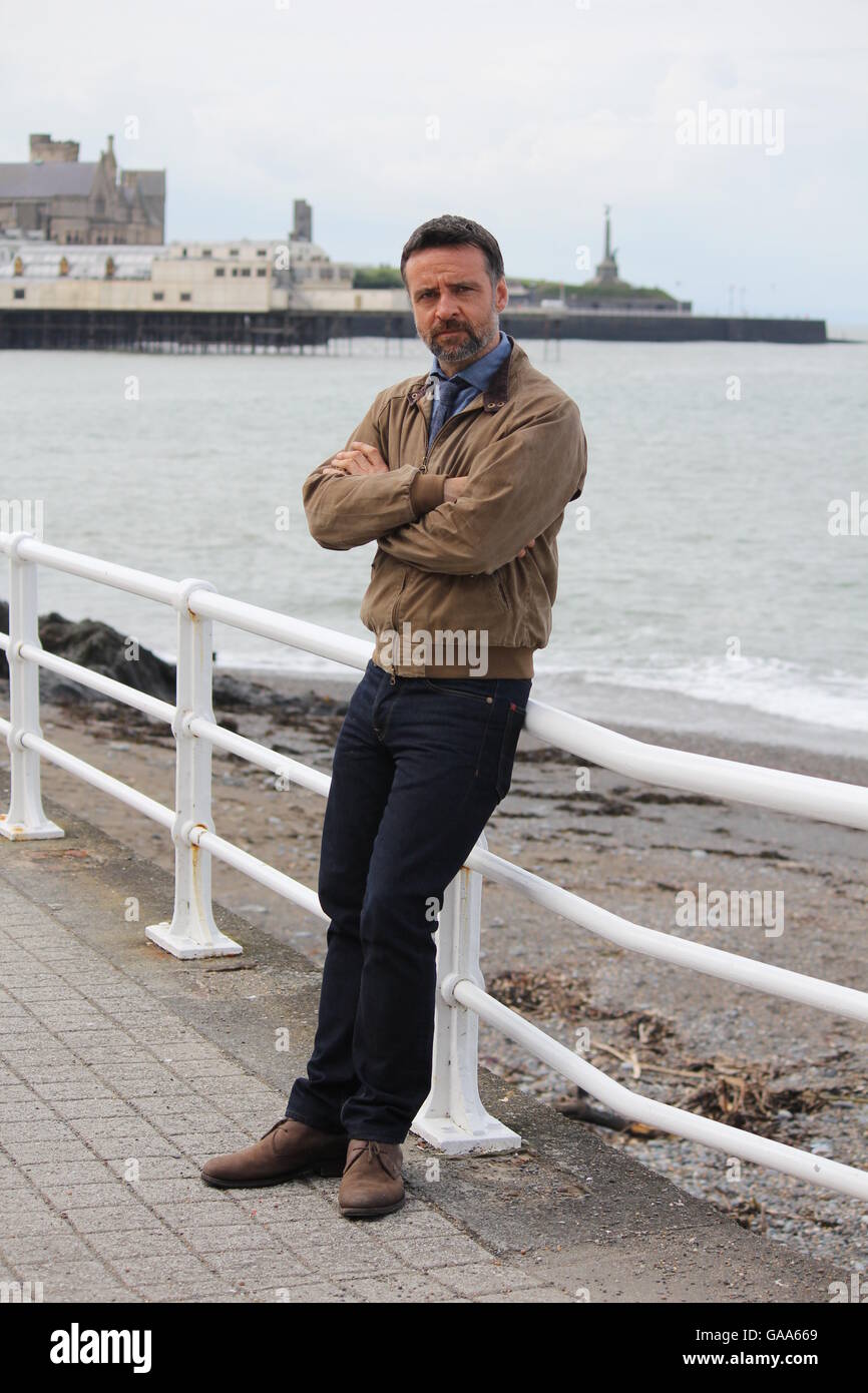 Aberystwyth, Wales, UK. 5th August, 2016. Actor Richard Harrington star ...