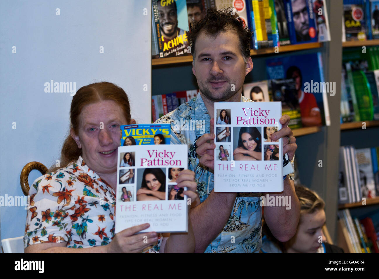 Easons Book Store, Belfast, UK. 5th August 2016. A stack of books, "The ...