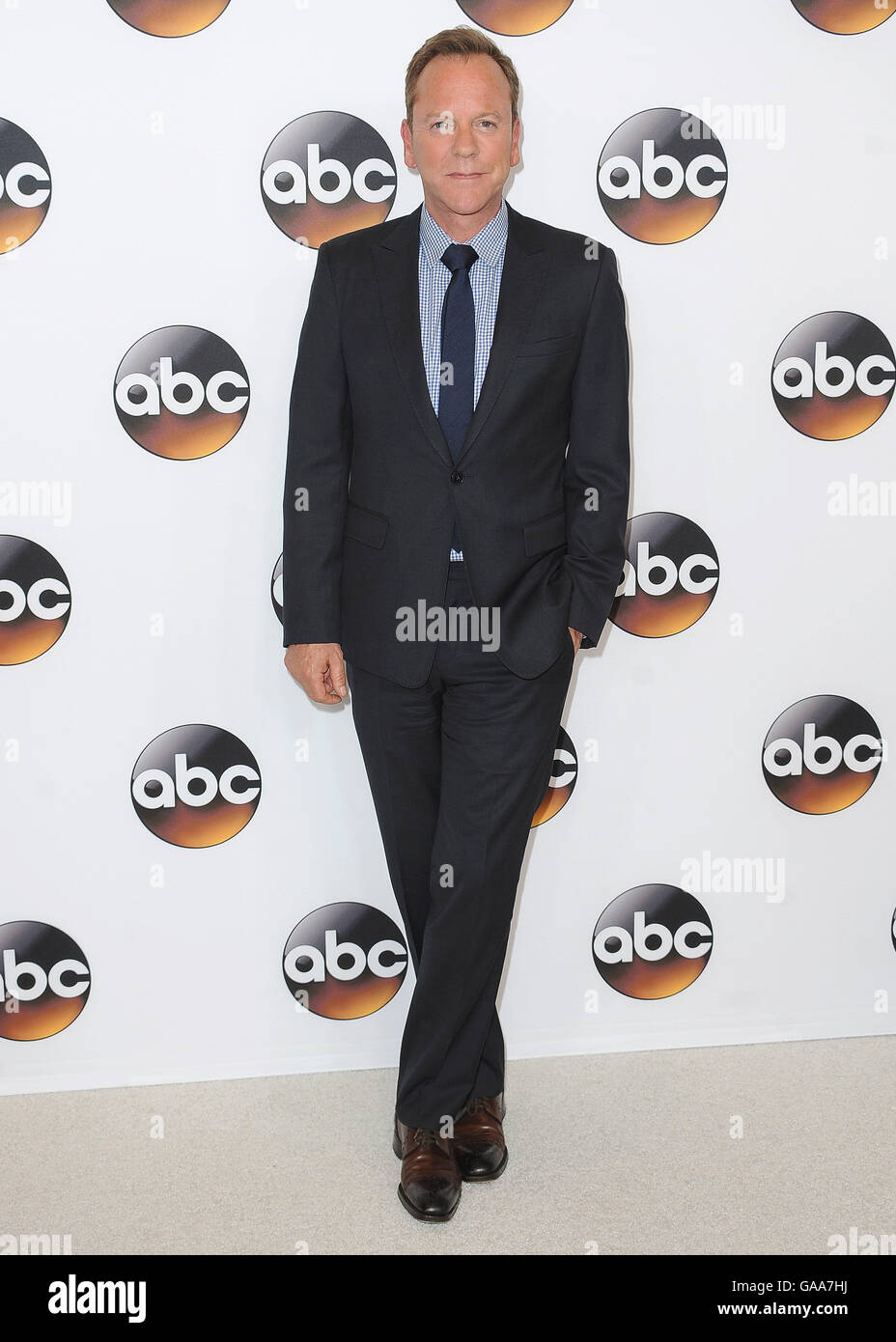 BEVERLY HILLS, CA - AUGUST 4: Kiefer Sutherland at the Disney ABC 2016 ...