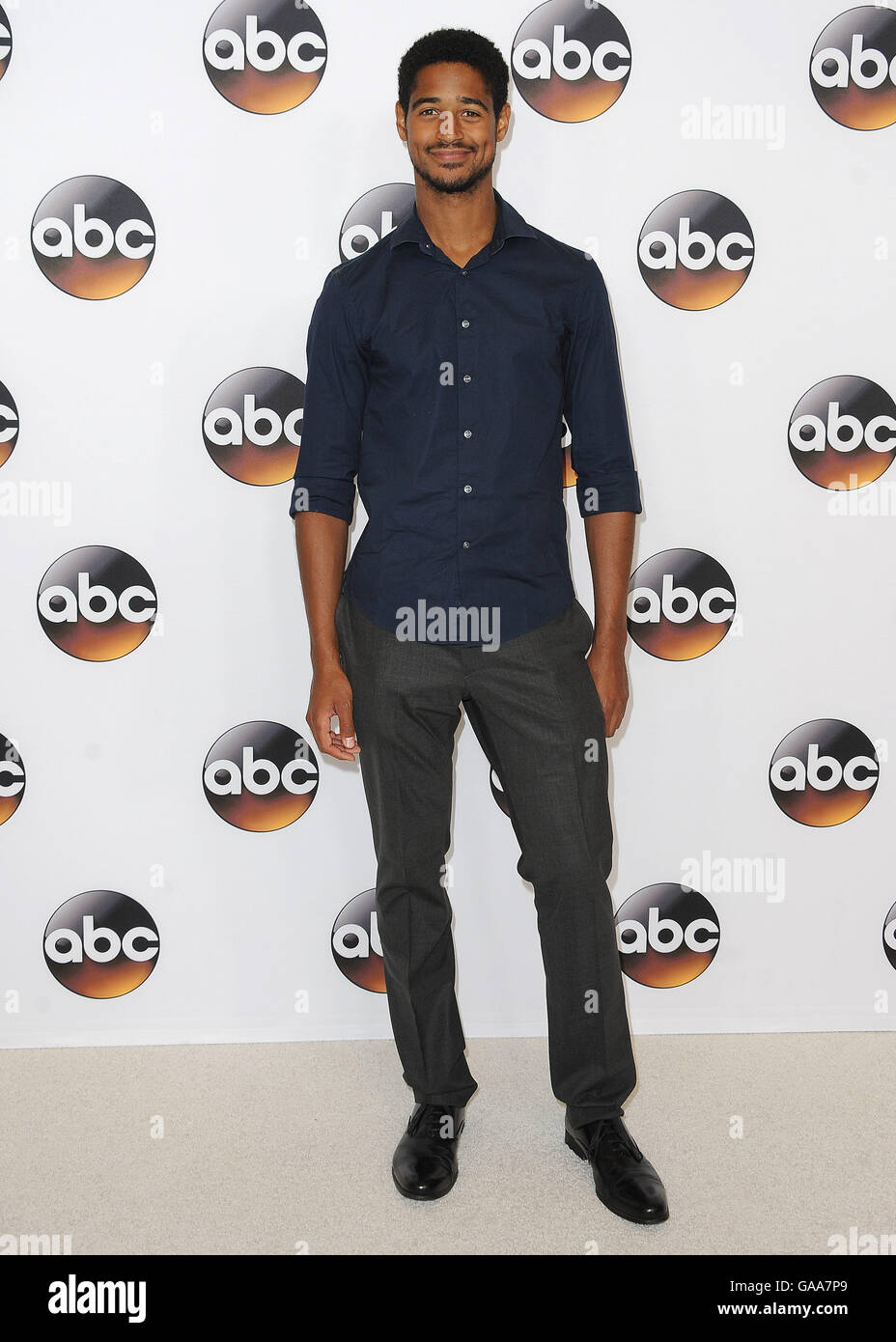 BEVERLY HILLS, CA - AUGUST 4: Alfred Enoch at the Disney ABC 2016 ...