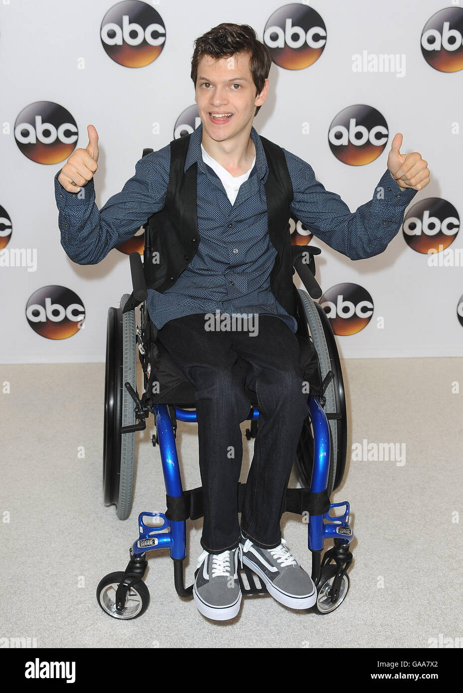 BEVERLY HILLS, CA - AUGUST 4: Michah Fowler at the Disney ABC 2016 ...