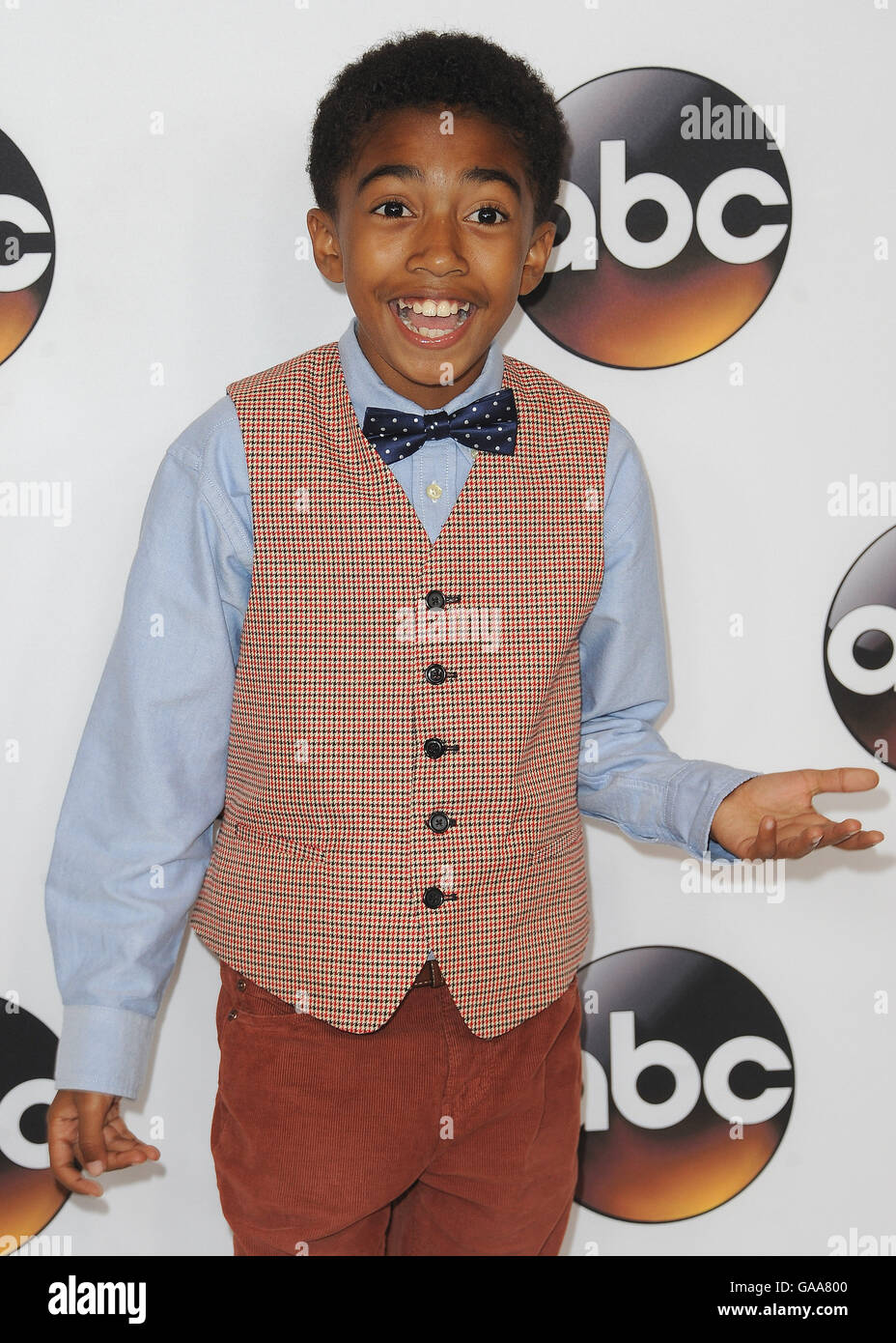 BEVERLY HILLS, CA - AUGUST 4: Miles Brown at the Disney ABC 2016 Summer ...