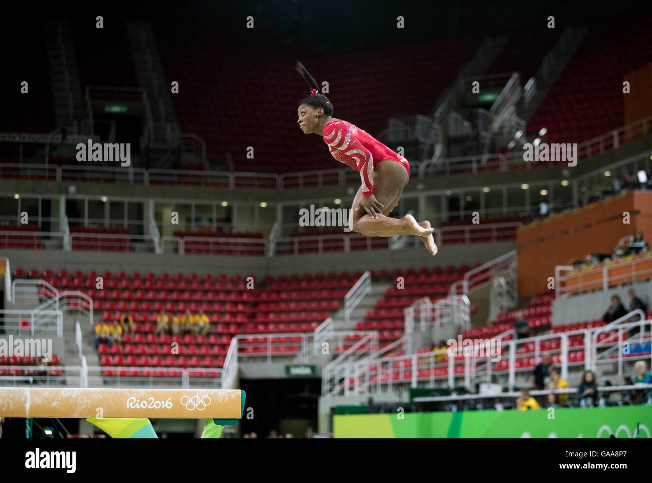 Rio de Janeiro, Brazil. 4th Aug, 2016. TEAM USA: Women's Gymnastics ...