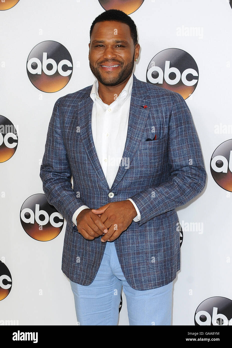 BEVERLY HILLS, CA - AUGUST 4: Anthony Anderson at the Disney ABC 2016 ...