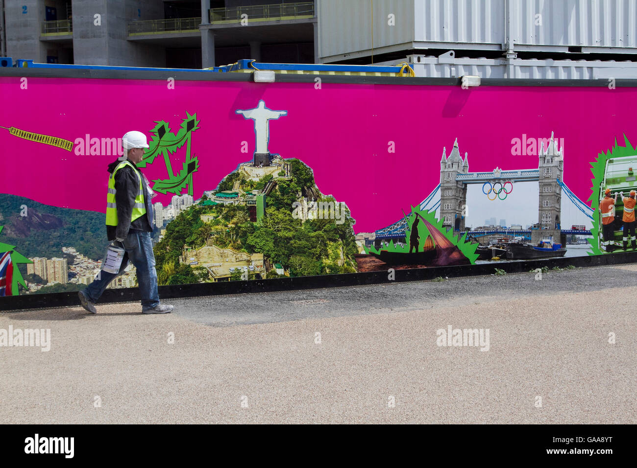 Olympic rings poster hi-res stock photography and images - Alamy
