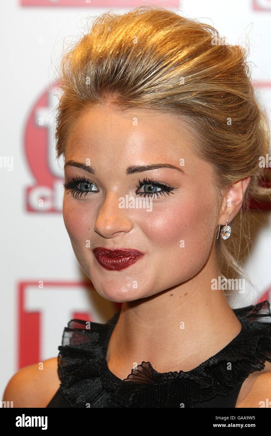 Emma Rigby arriving for the TV Quick and TV Choice awards at The ...