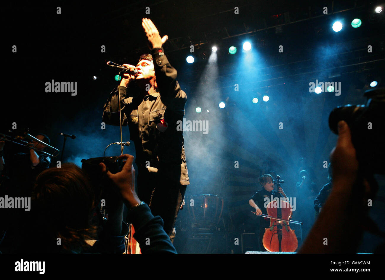 The Polyphonic Spree in concert at The Astoria in central London Stock ...