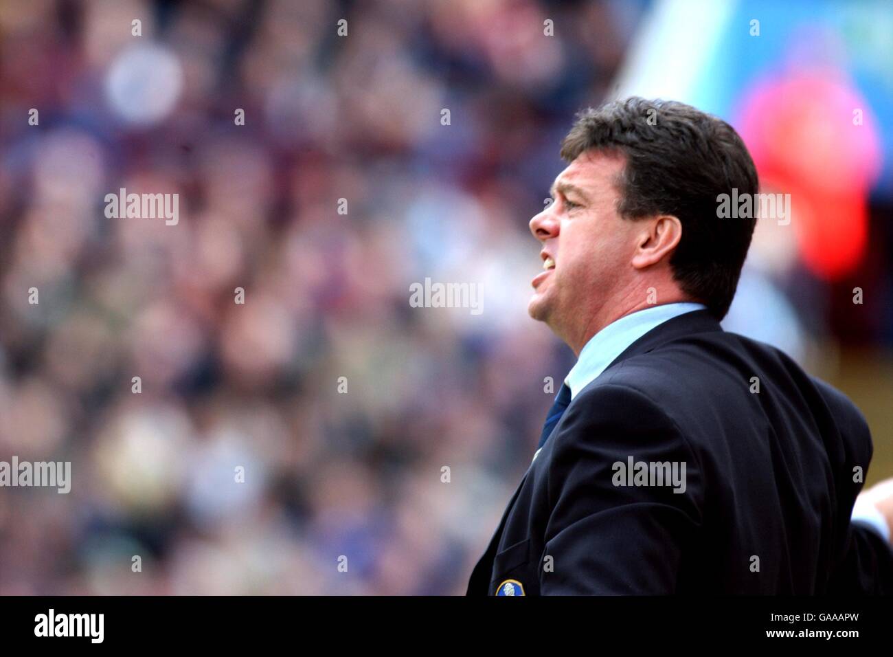 Angry football manager hi-res stock photography and images - Alamy