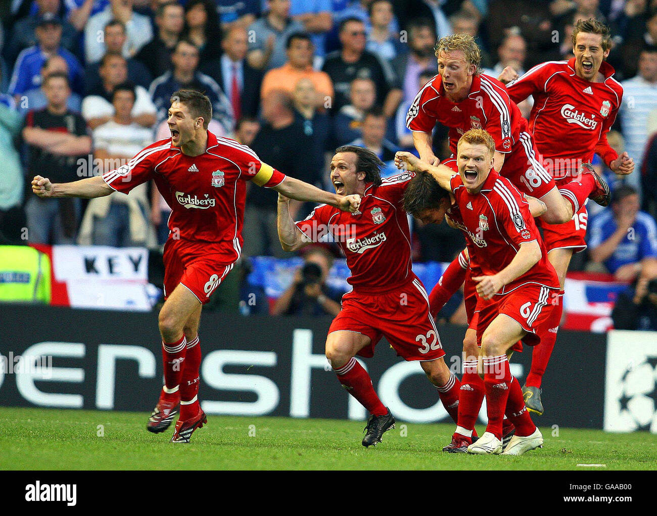 Soccer - UEFA Champions League - Liverpool v Chelsea - Anfield Stock ...