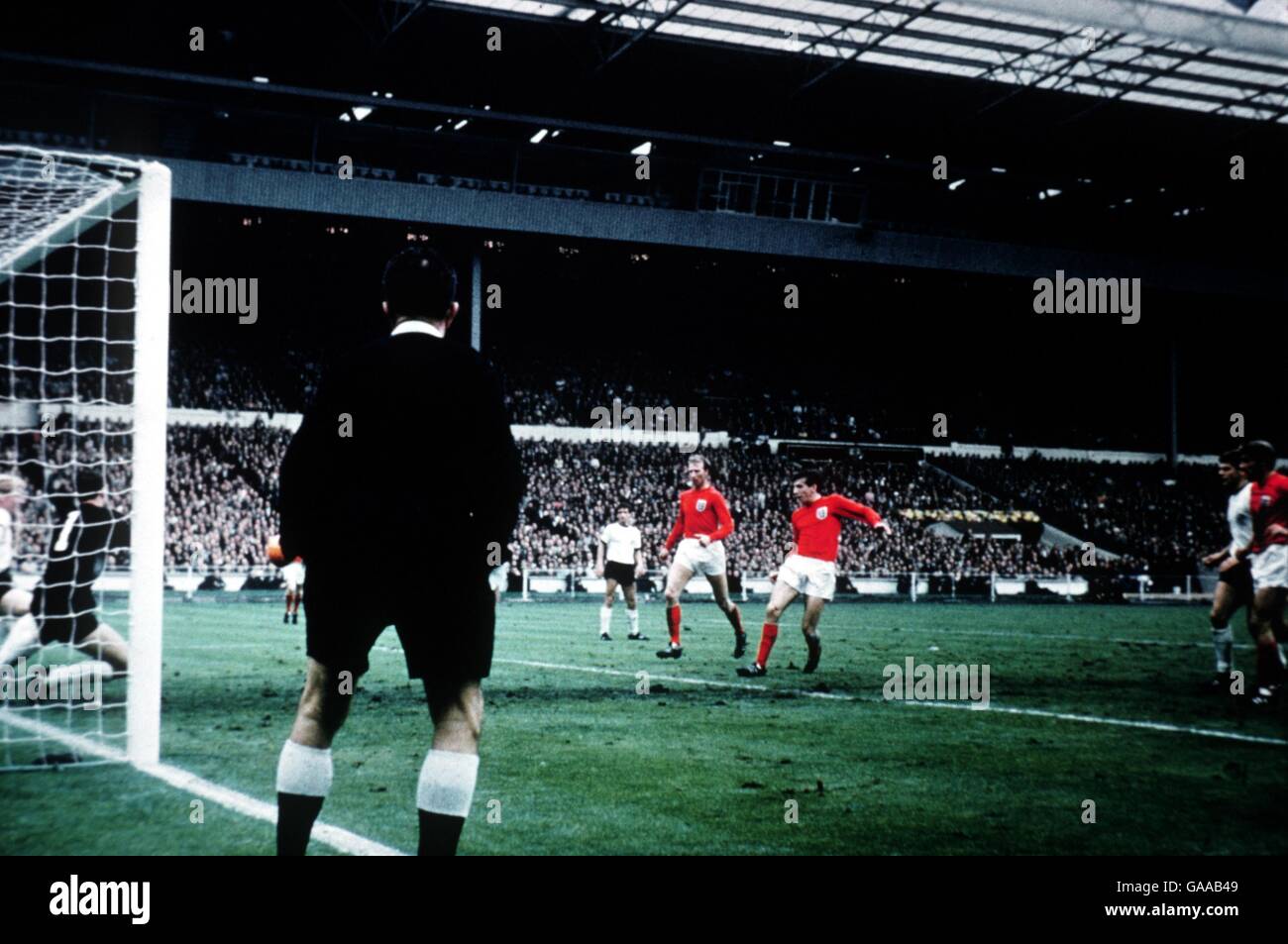 England v West Germany - 1966 World Cup Final - Wembley Stadium Stock ...