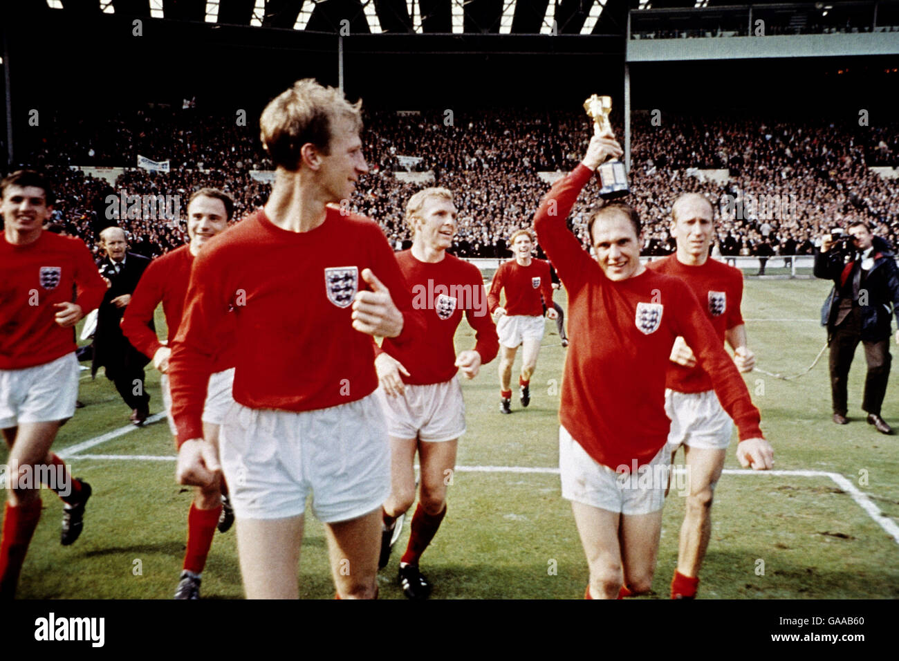 England v West Germany - 1966 World Cup Final - Wembley Stadium Stock ...