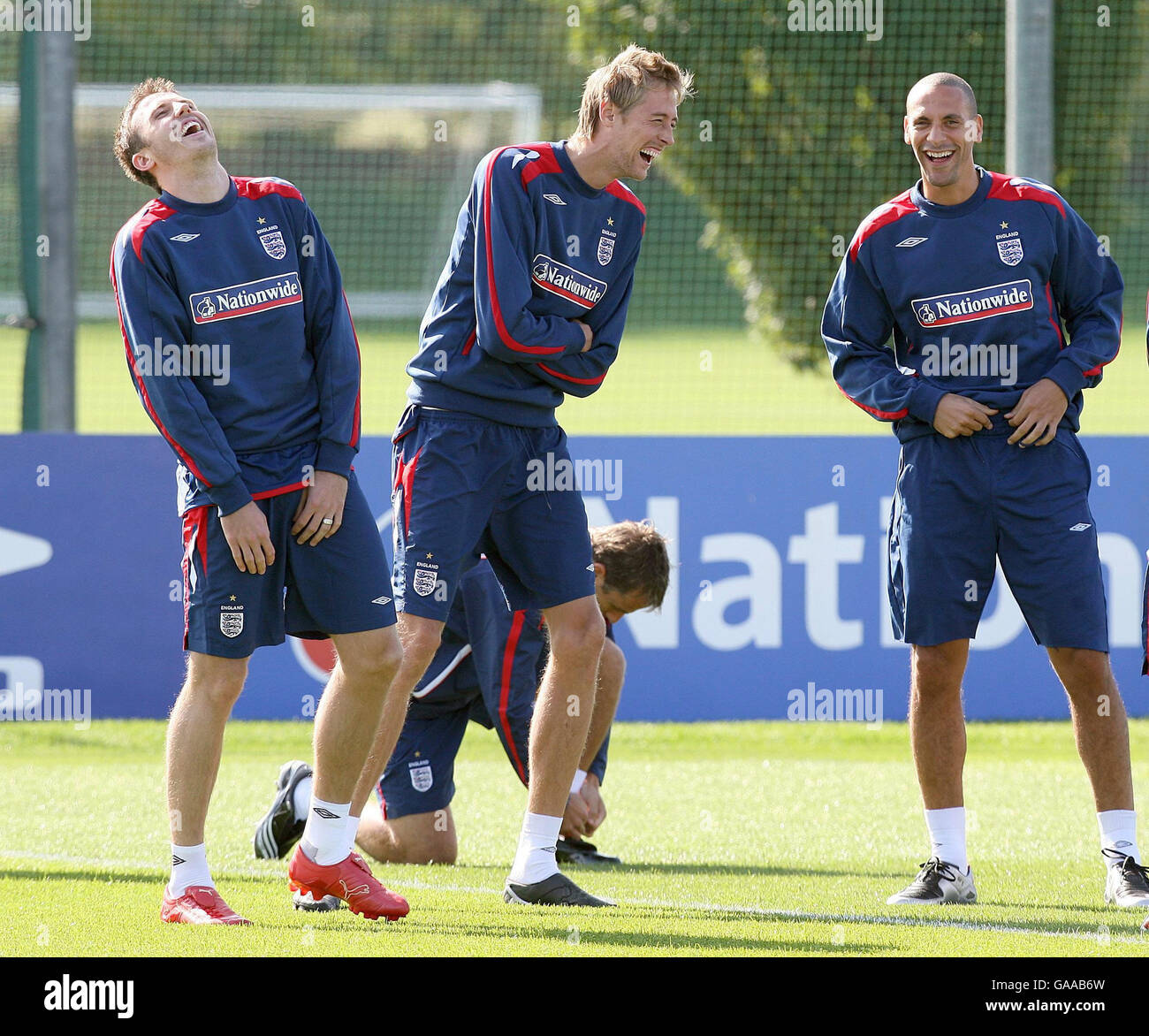 Soccer england full length training england mangrs hi-res stock ...