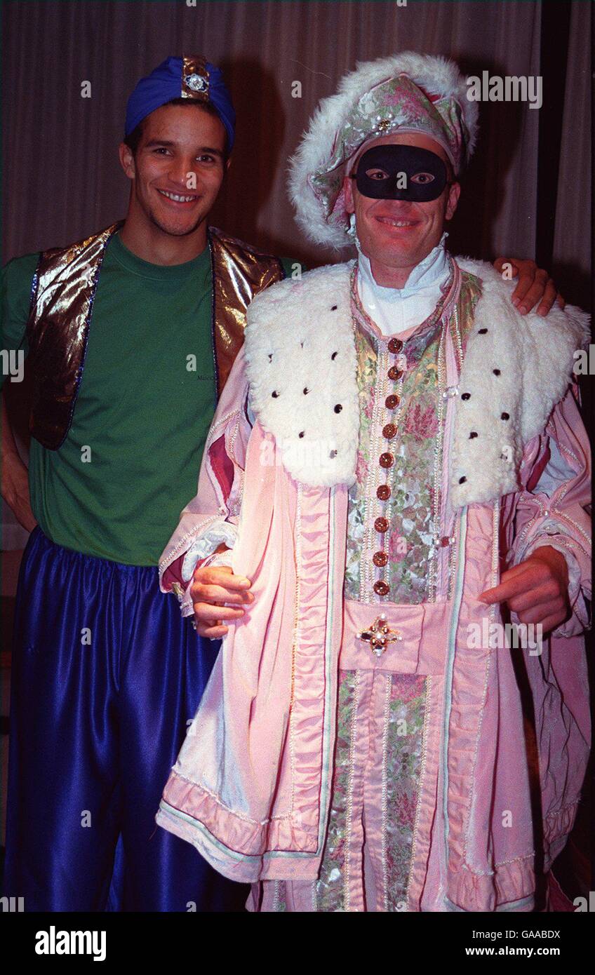 DAVID JAMES & MIKE HOOPER AT LIVERPOOL FANCY DRESS PARTY Stock Photo ...