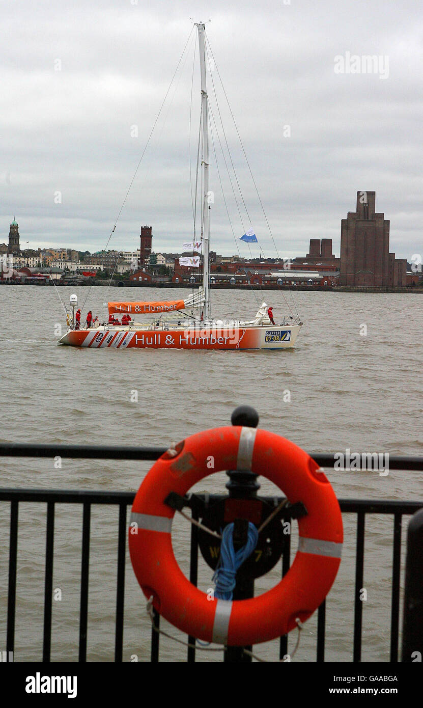 Round-the-world clipper race Stock Photo - Alamy