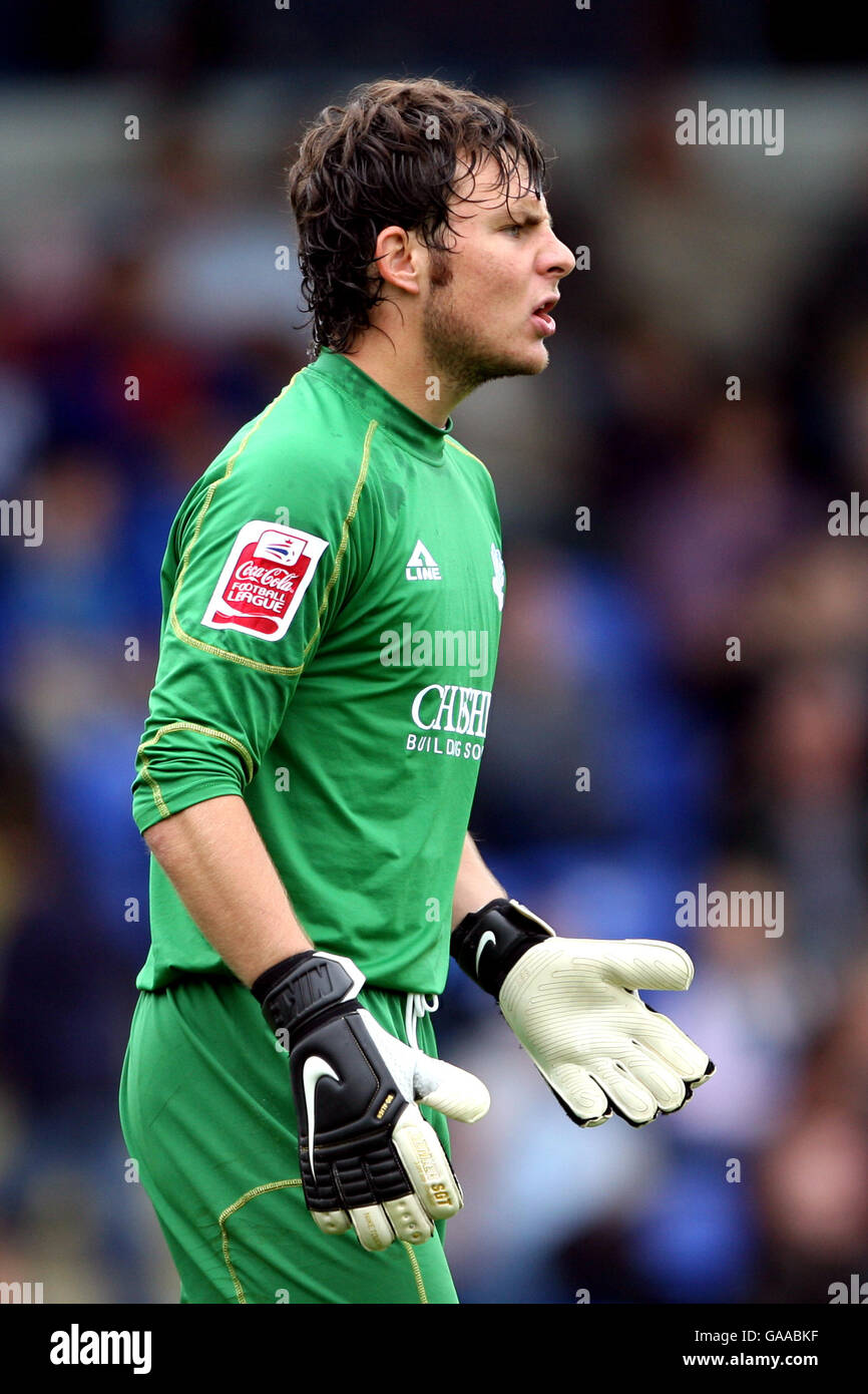 Goalkeeper tommy lee hi-res stock photography and images - Alamy