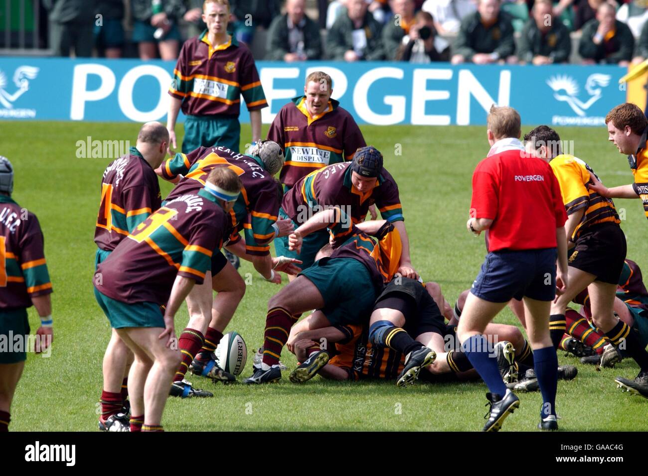 Rugby Union - Powergen Junior Vase - Final - Bromley v Heath Stock ...