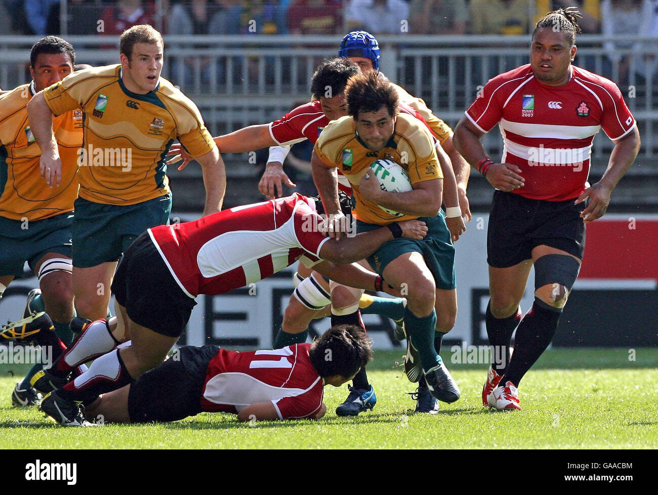 Rugby Union - IRB Rugby World Cup 2007 - Pool B - Australia v Japan ...
