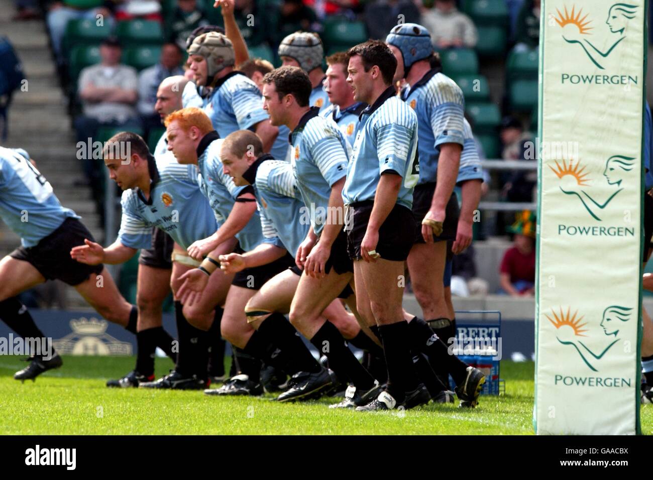 Rugby union powergen challenge shield final rotherham v exeter hi-res ...