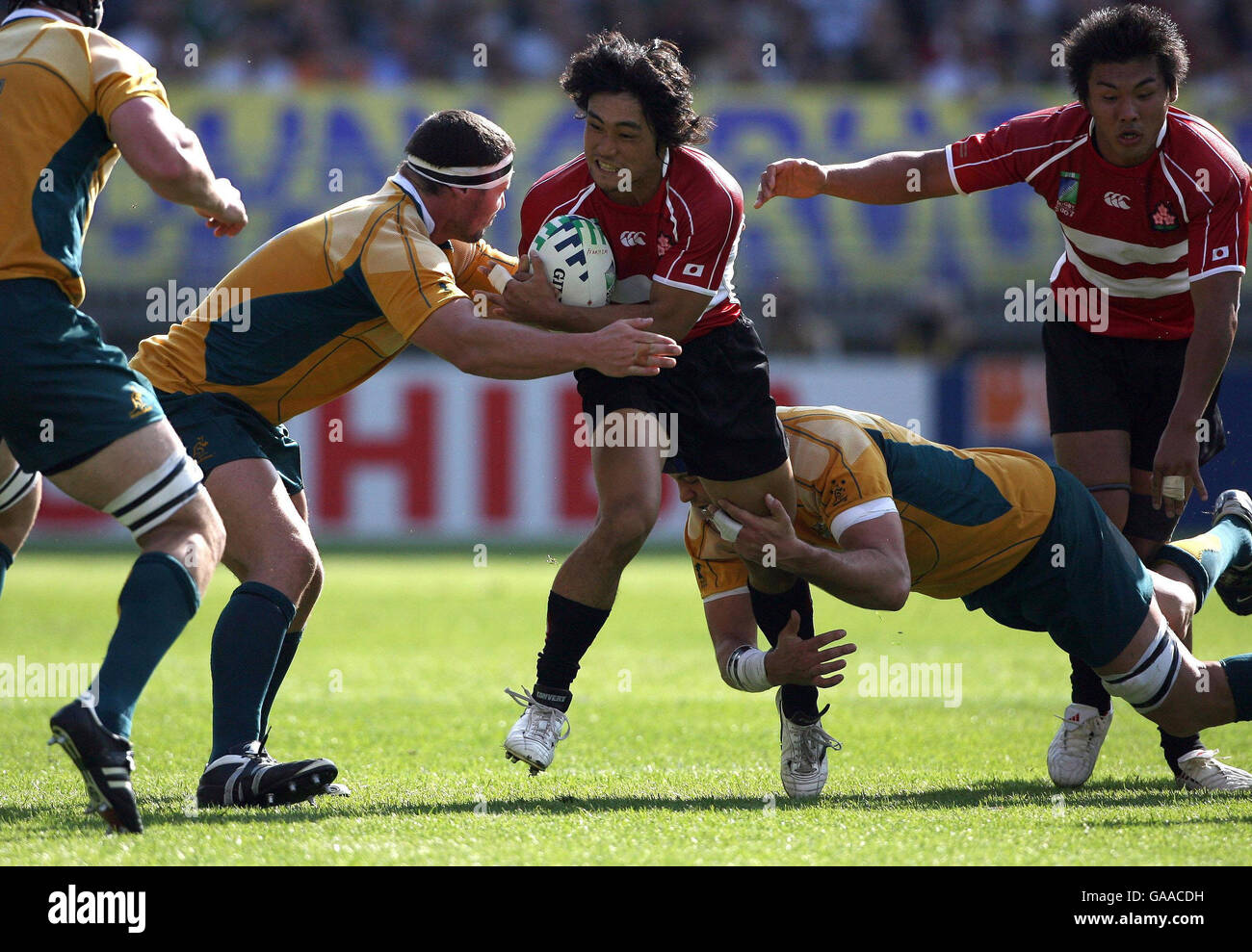 Rugby Union - IRB Rugby World Cup 2007 - Pool B - Australia v Japan ...