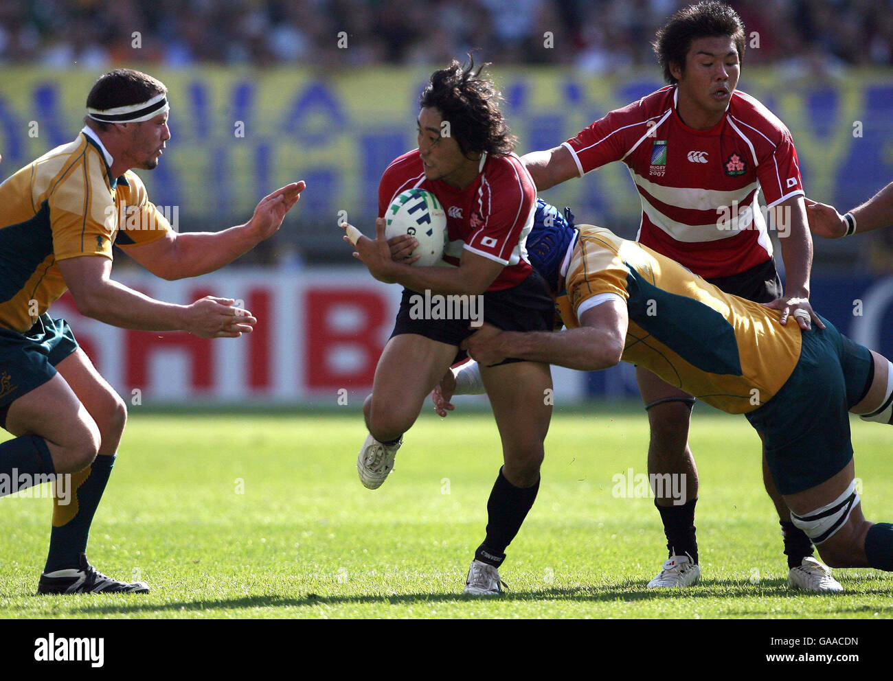 Rugby Union - IRB Rugby World Cup 2007 - Pool B - Australia v Japan ...