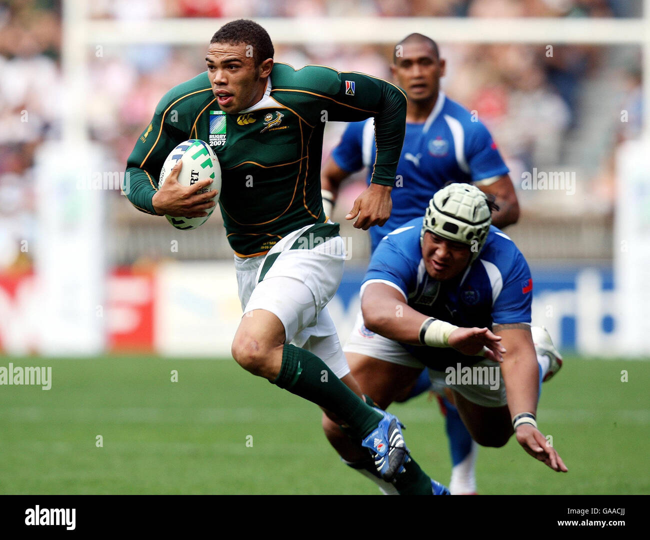Rugby Union - IRB Rugby World Cup 2007 - Pool A - South Africa v Samoa ...